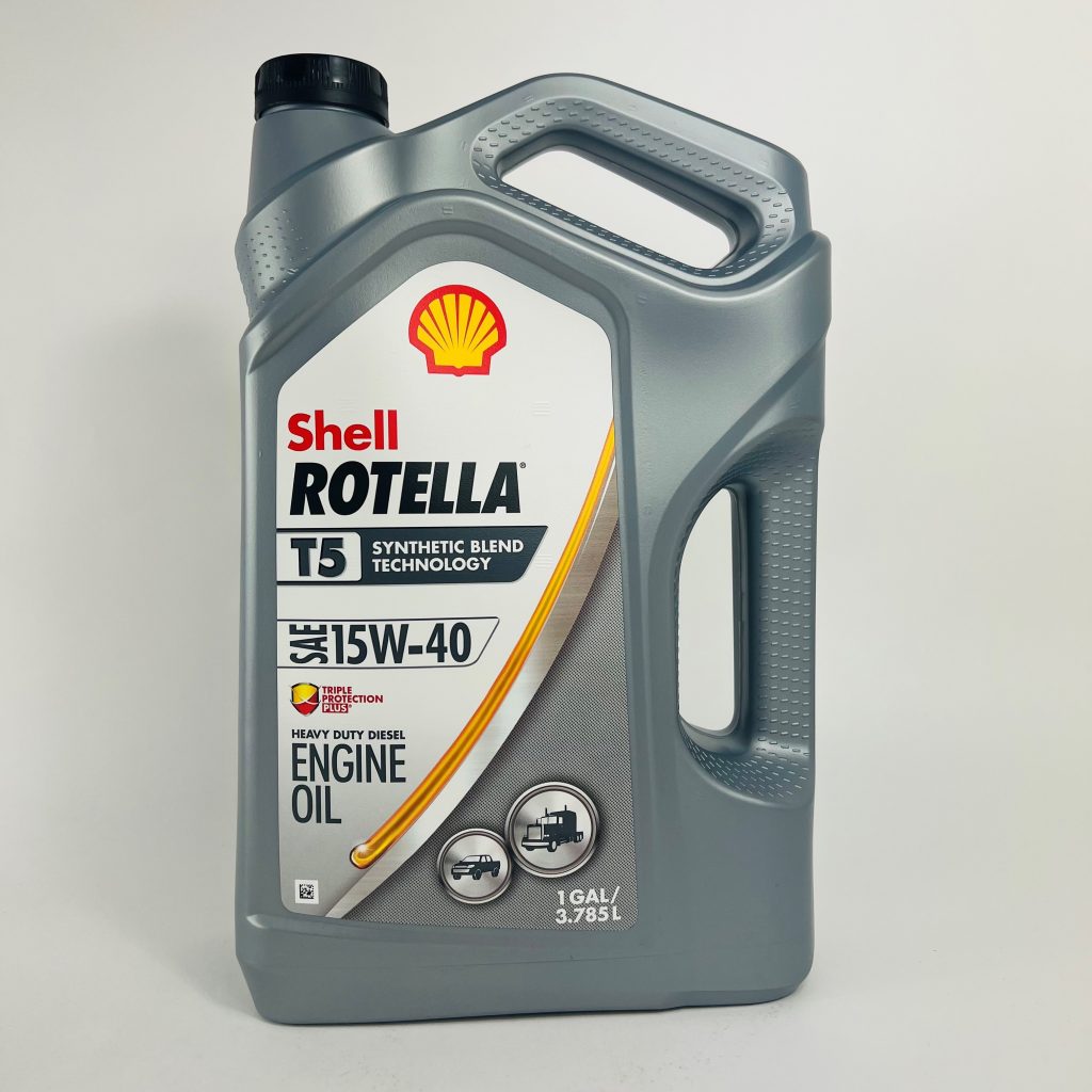 SHELL ROTELLA® 550045348 T5 15W-40 SYNTHETIC BLEND HEAVY DUTY » 10-4 ...